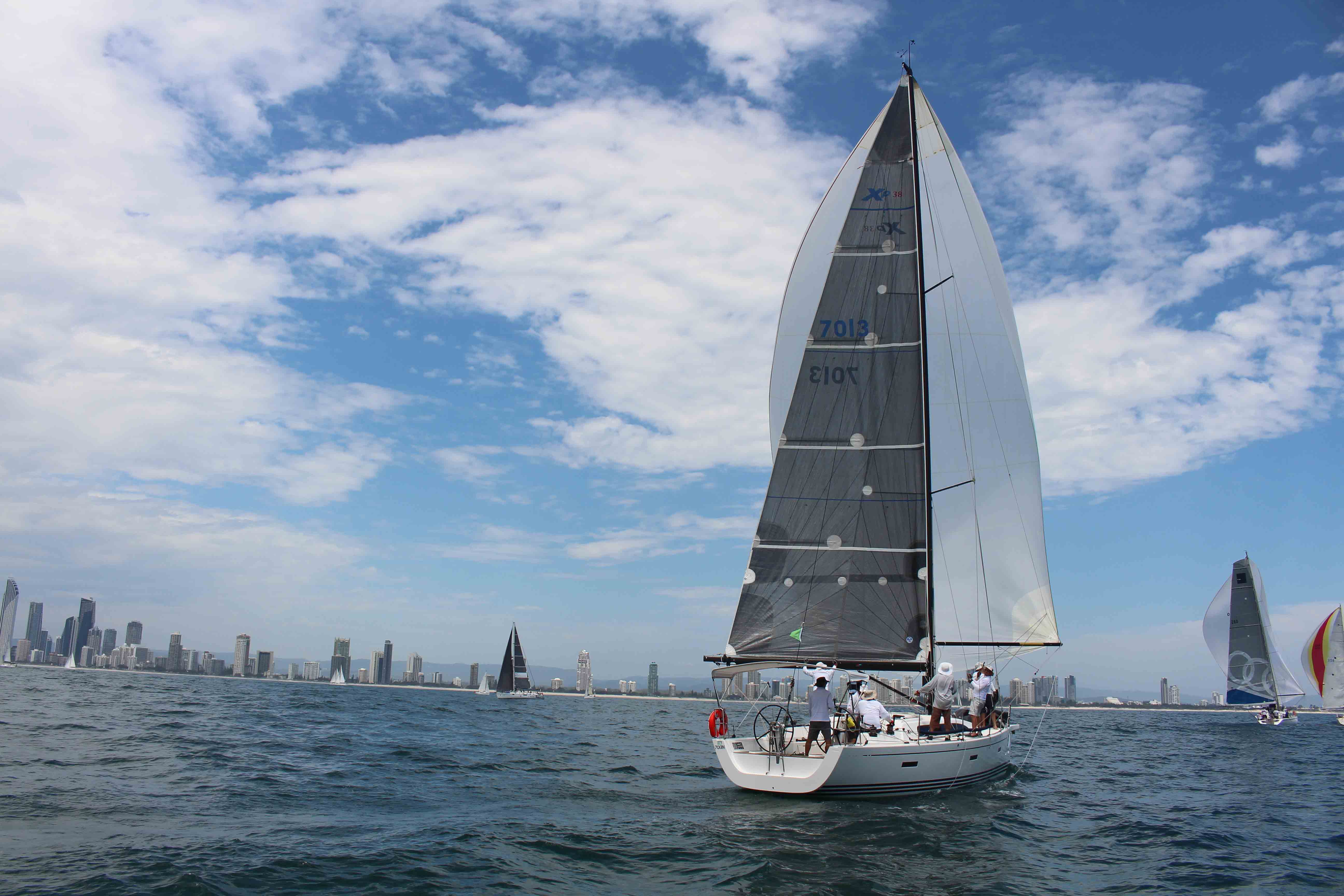 Four 100ft Super Maxi Yachts head to the Gold Coast in the 33rd Noakes ...