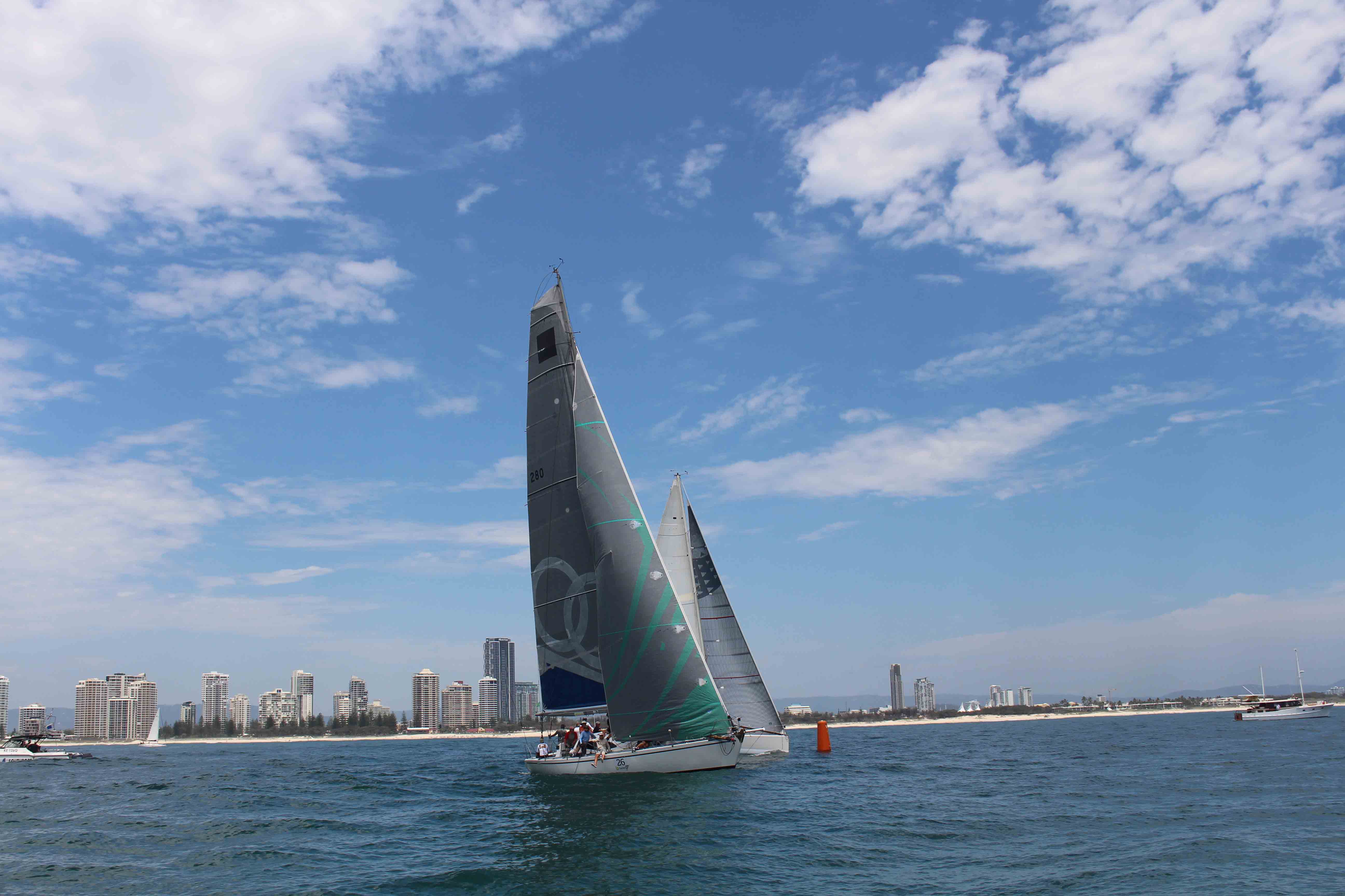 Four 100ft Super Maxi Yachts head to the Gold Coast in the 33rd Noakes ...